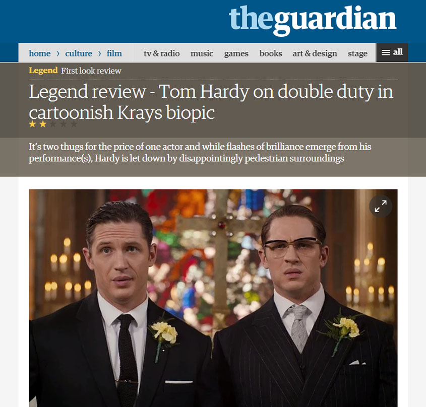 Guardian Review Legend – DigitaleLeinwand